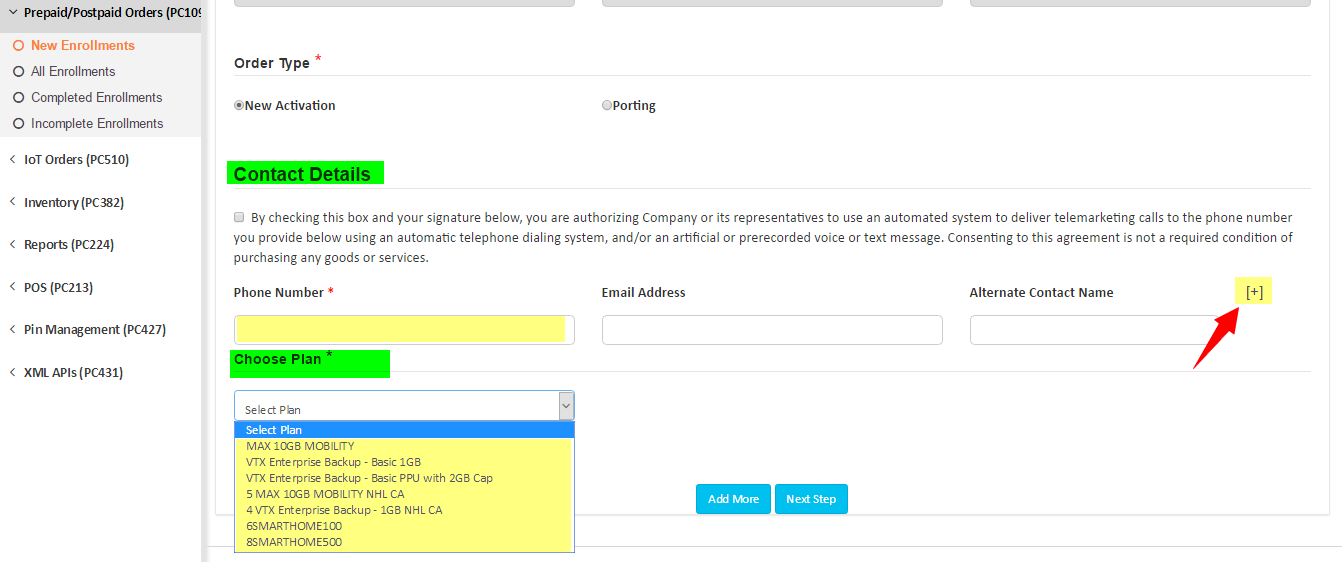 How to create a new prepaid order? – User Guide