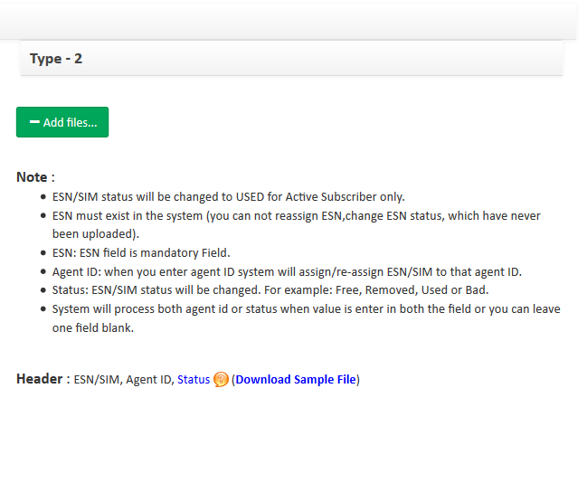 How can I change the status of the ESN or SIM? – User Guide