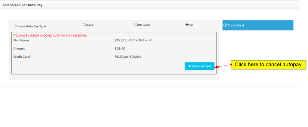 How To Cancel Autopay User Guide